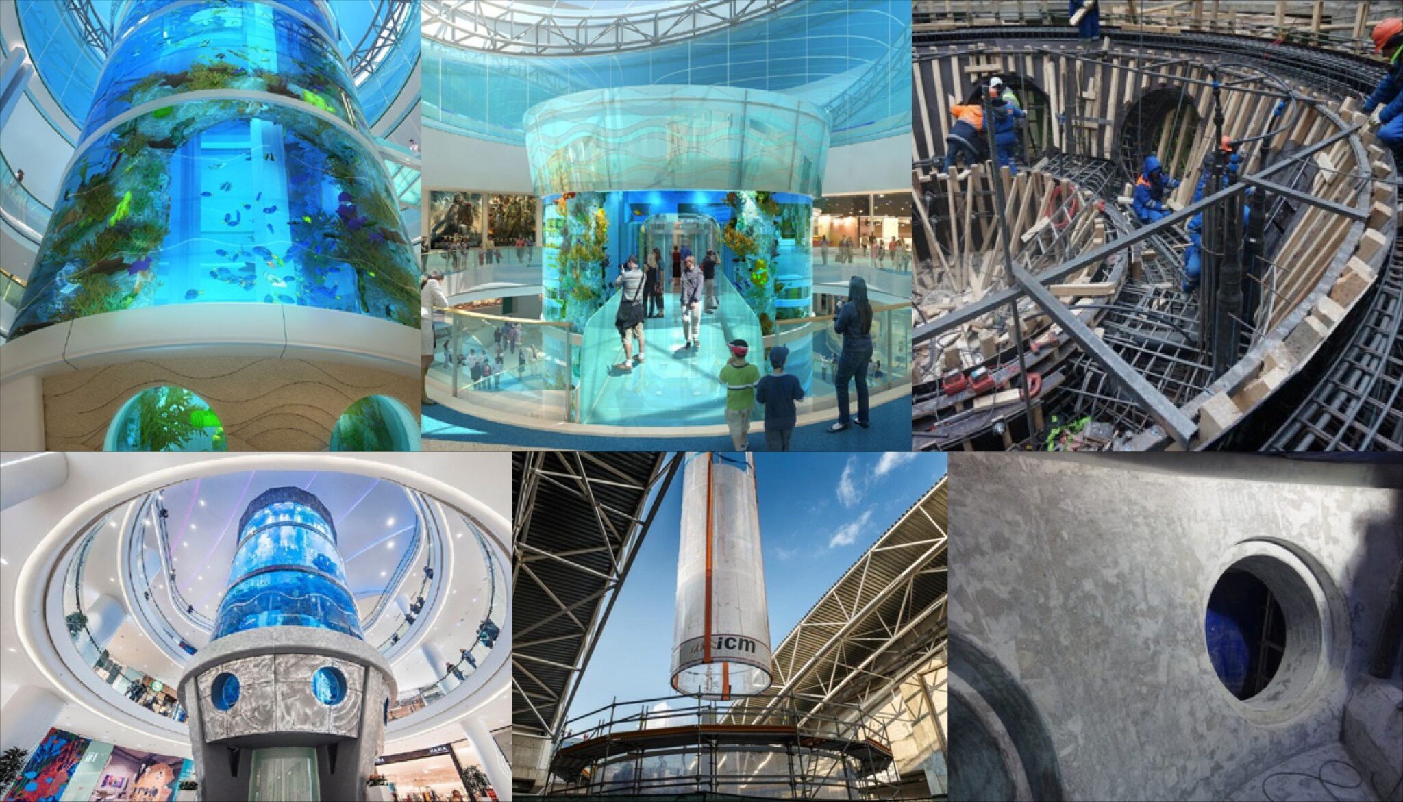Revolutionizing Retail: The Oceania Mall Cylinder Aquarium by ICM